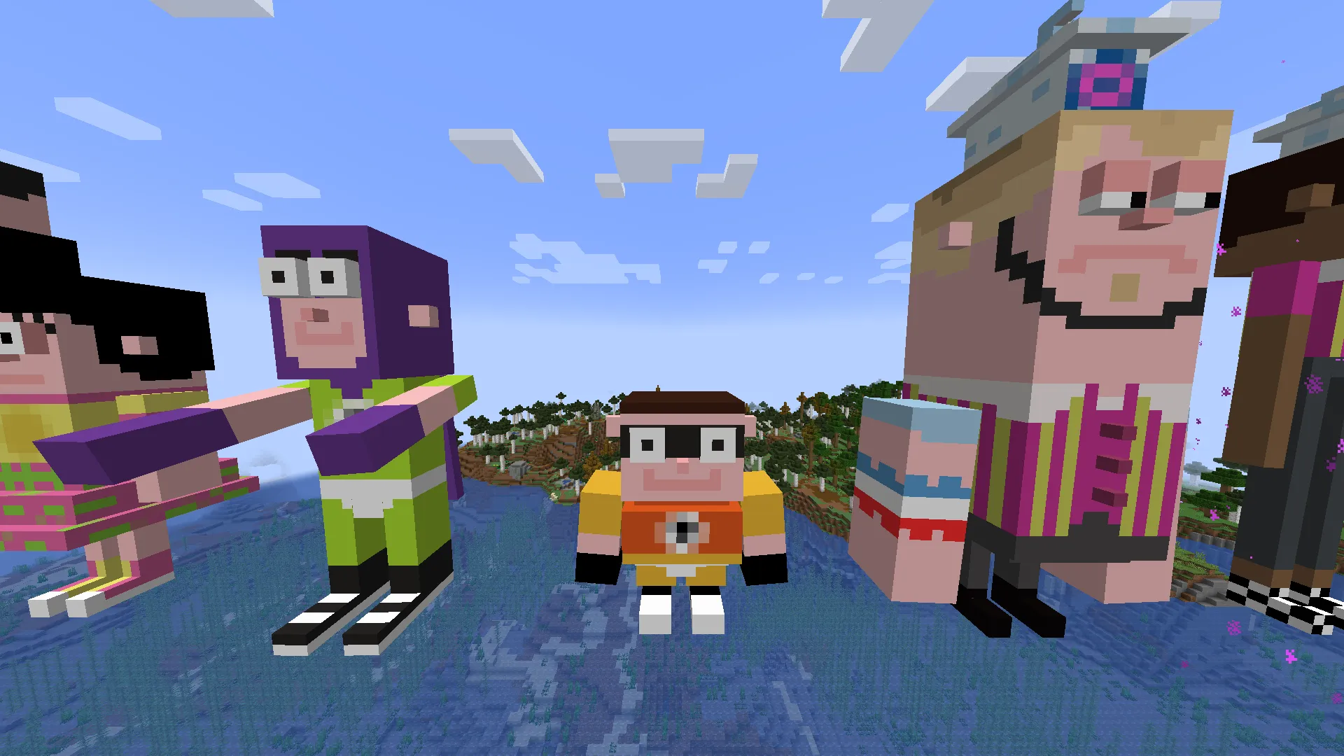 Fanboy & Chum Chum characters as mobs - текстуры для Майнкрафт - Зона ...