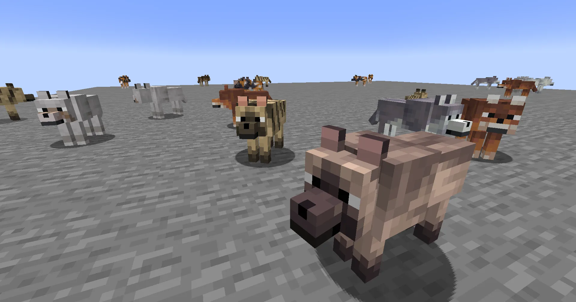 new wolf variants / nuevas variantes de lobos - текстуры для Майнкрафт ...