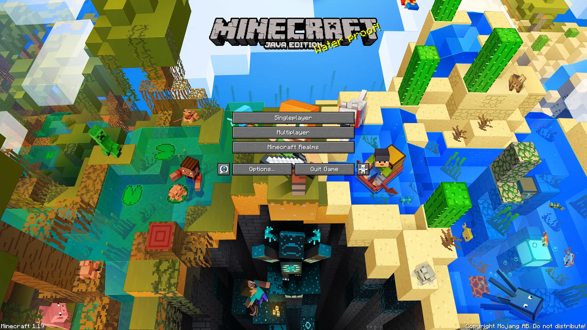 MineCraft Trailer Backgrounds by DGA - текстуры для Майнкрафт - Зона Крафта