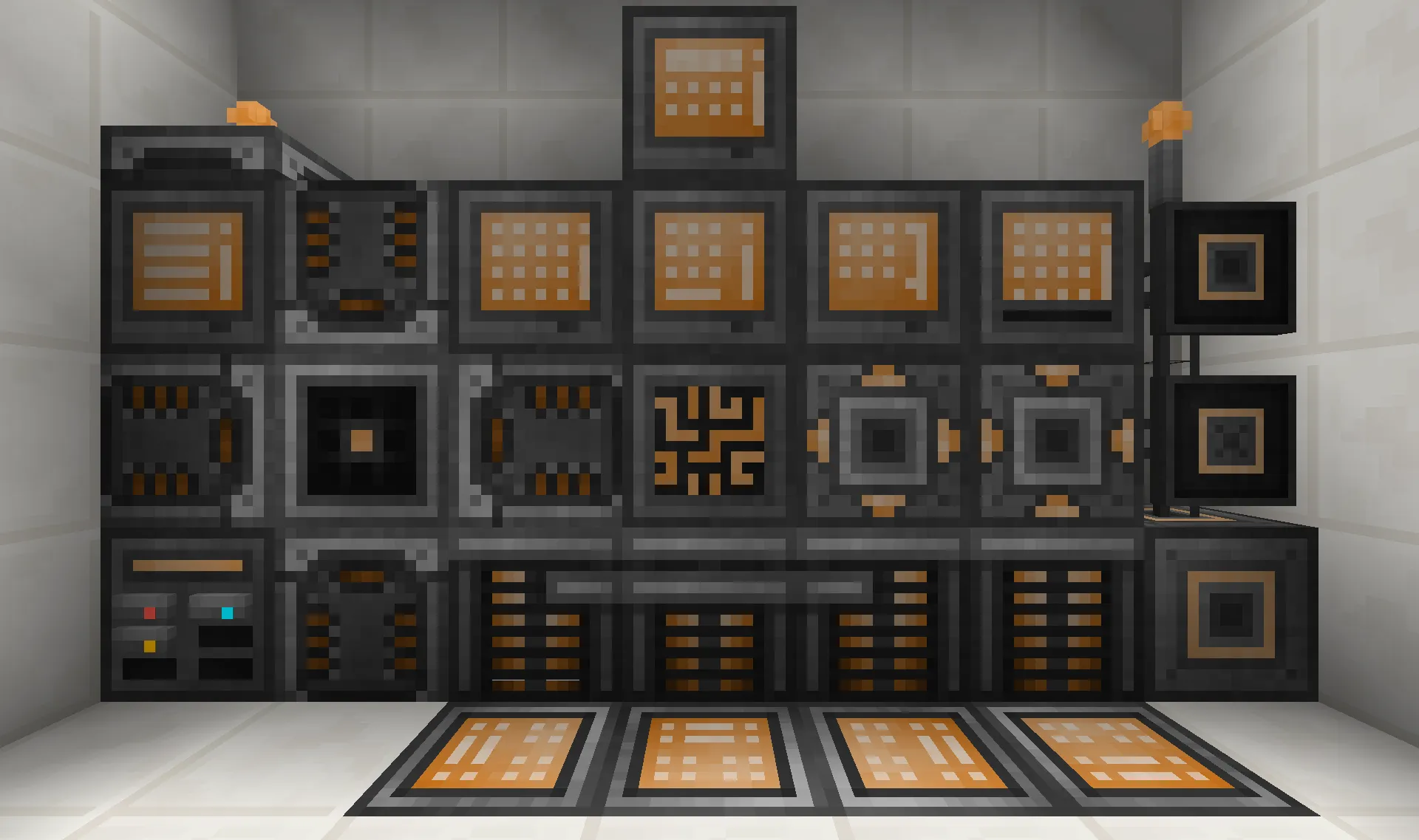 Refined Storage Recolor - Orange - текстуры для Майнкрафт - Зона Крафта