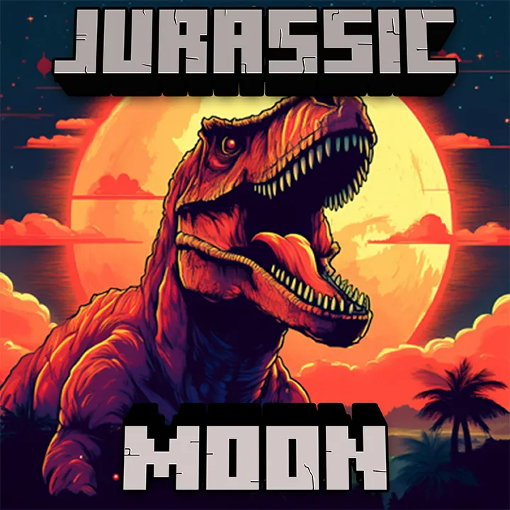 Jurassic Moon - модпак для Майнкрафт - Зона Крафта