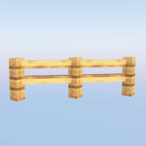 Diagonal Fences BlueMap Pack - текстуры для Майнкрафт - Зона Крафта