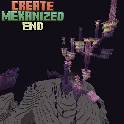 Create mekanized end - модпак для Майнкрафт - Зона Крафта