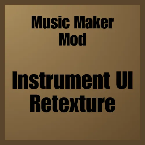 Xerca's Music Maker Mod - Instrument UI Retexture - текстуры для ...