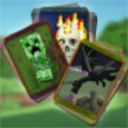 Xen's Trading Cards Resource Pack - текстуры для Майнкрафт - Зона Крафта